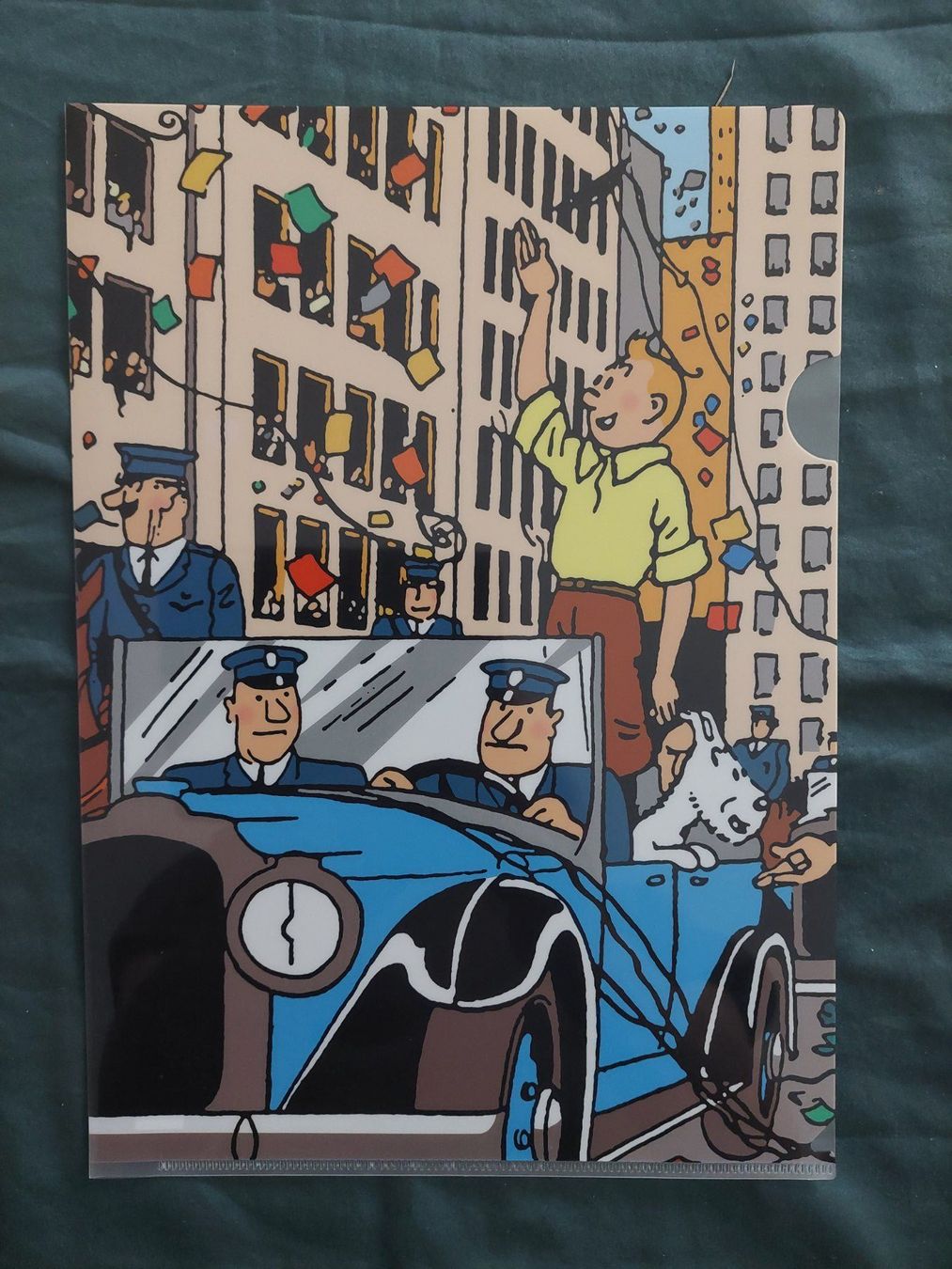 Au choix 4 Fourres Tintin en plastique A4 Neuves (Neuf (Voir ...