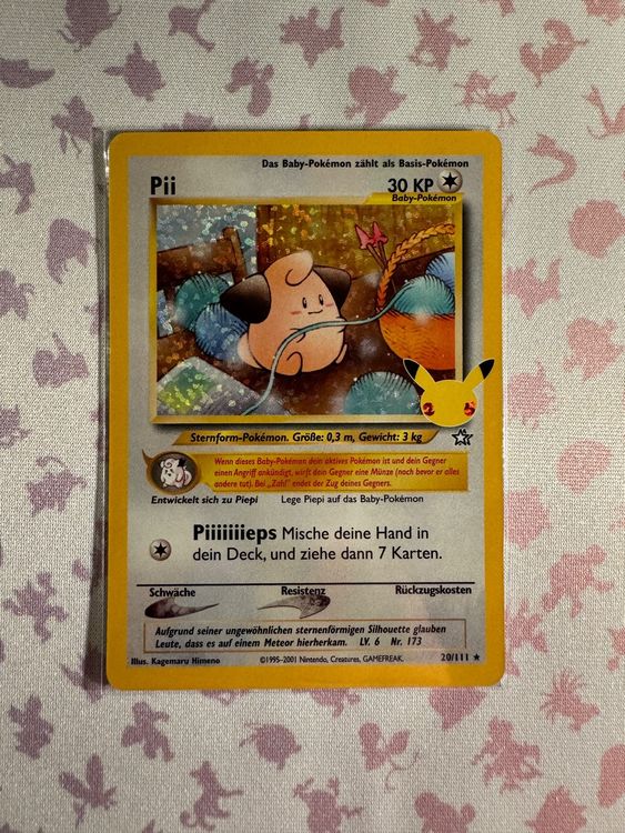 Pokemon Celebrations Pii Holo | Kaufen auf Ricardo