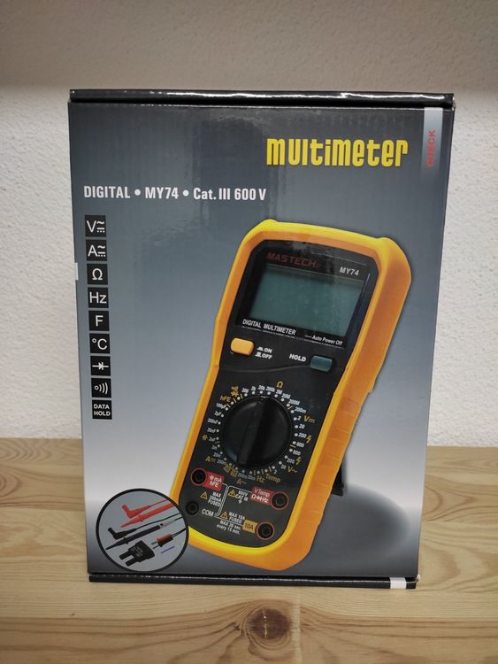 Multimeter MY74, Cat. III 600 | Kaufen auf Ricardo