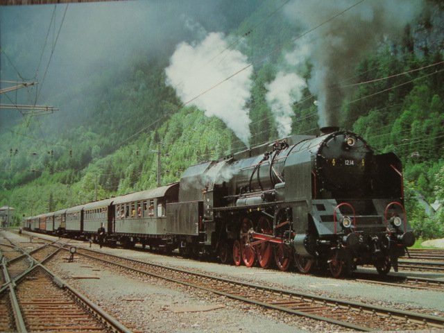 ÖBB Österreichische Bundesbahn Dampf-Schnellzuglok BR 12.14 (Neu und ...