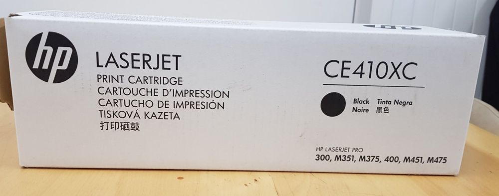HP / Drucker / Toner / CE410XC / Schwarz / Laserjet (Neu (gemäss ...