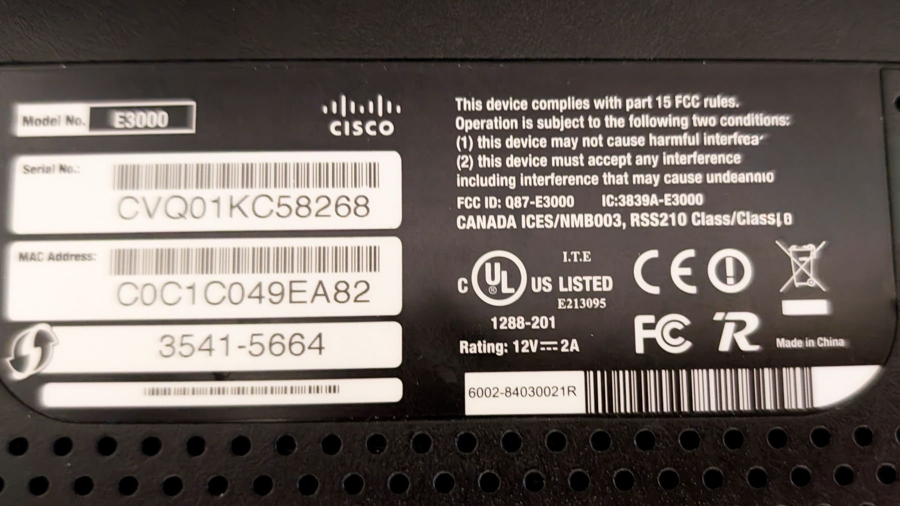 Routeur Cisco Linksys E3000 - Parfait État! 📶💻 (D'occasion) à Ollon VD ...