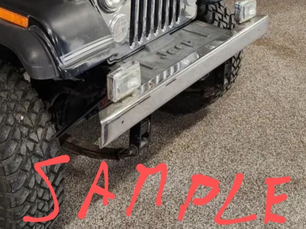 Jeep CJ5 CJ7 CJ8 Embossed Front Frame Cover - OEM - 1980-86 (Neu ...