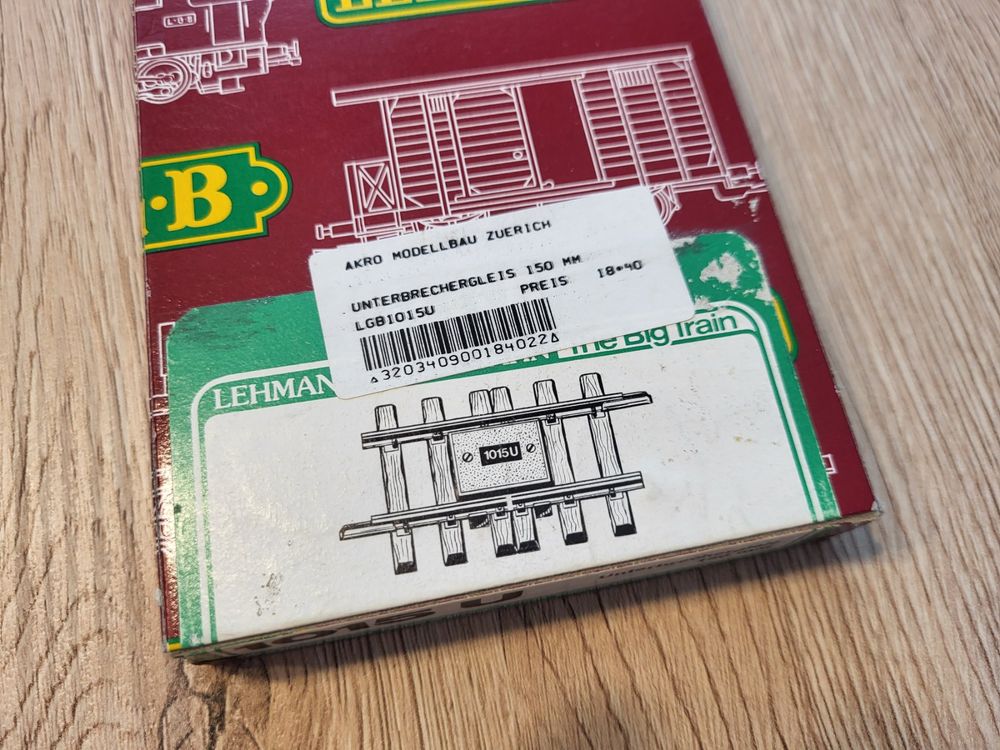 LGB 1015U Unterbrechungsgleise (Gebraucht) in Muttenz für CHF 31 – mit ...