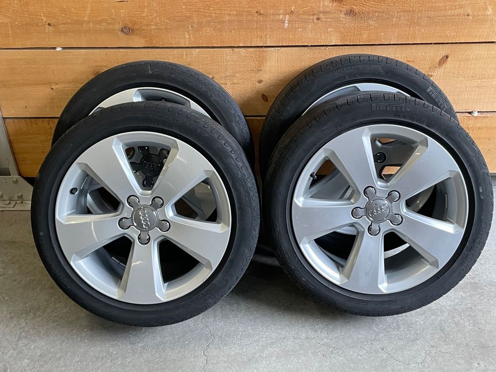 Audi A3 8V Sommerräder 7.5 x 17 ET51 8V0 601 025 BK (Gebraucht) in ...