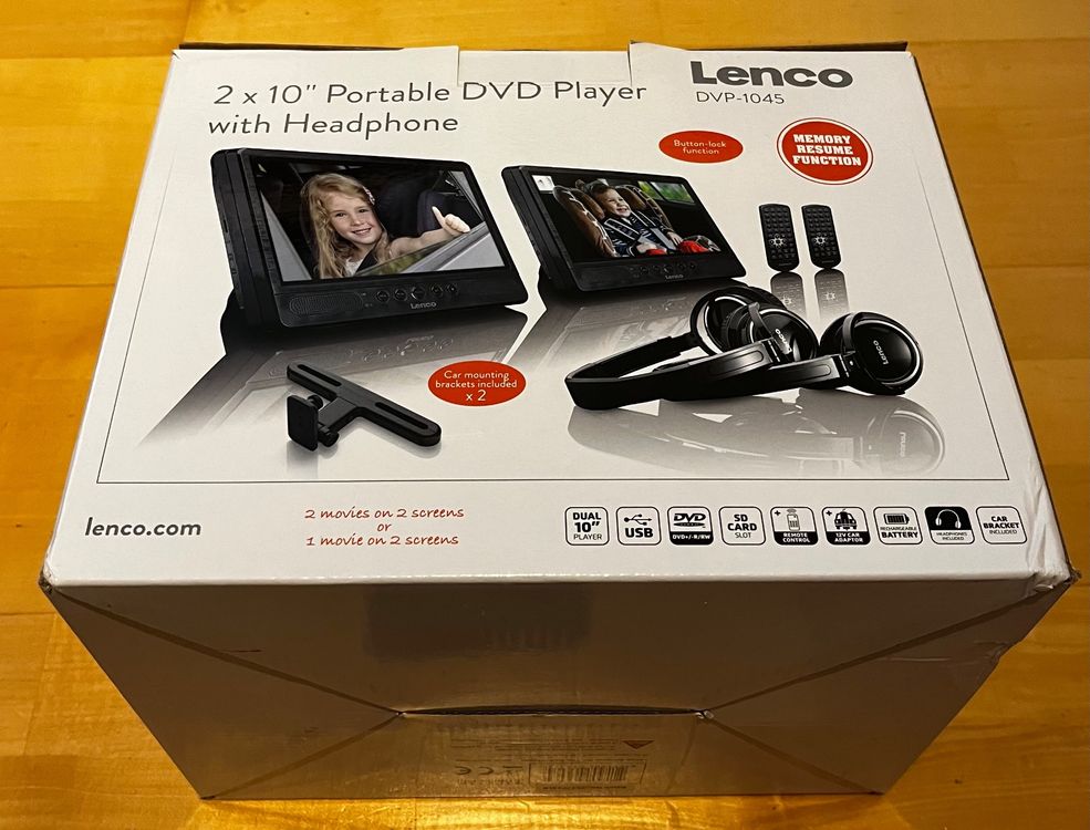 Set: 2x Lenco DVD Player 10" Portable, Gebraucht (Gebraucht) in Laufen ...