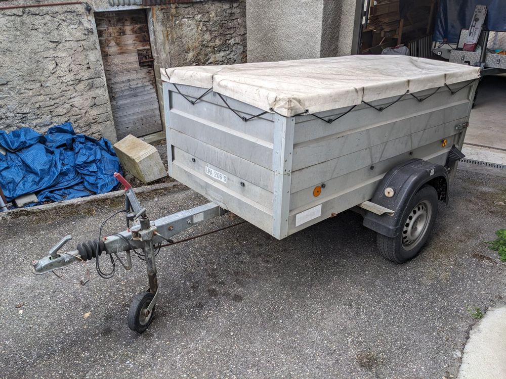 Remorque Pongratz LPA 206 G (Gebraucht) in St-Léonard für CHF 850 – nur Abholung auf Ricardo kaufen