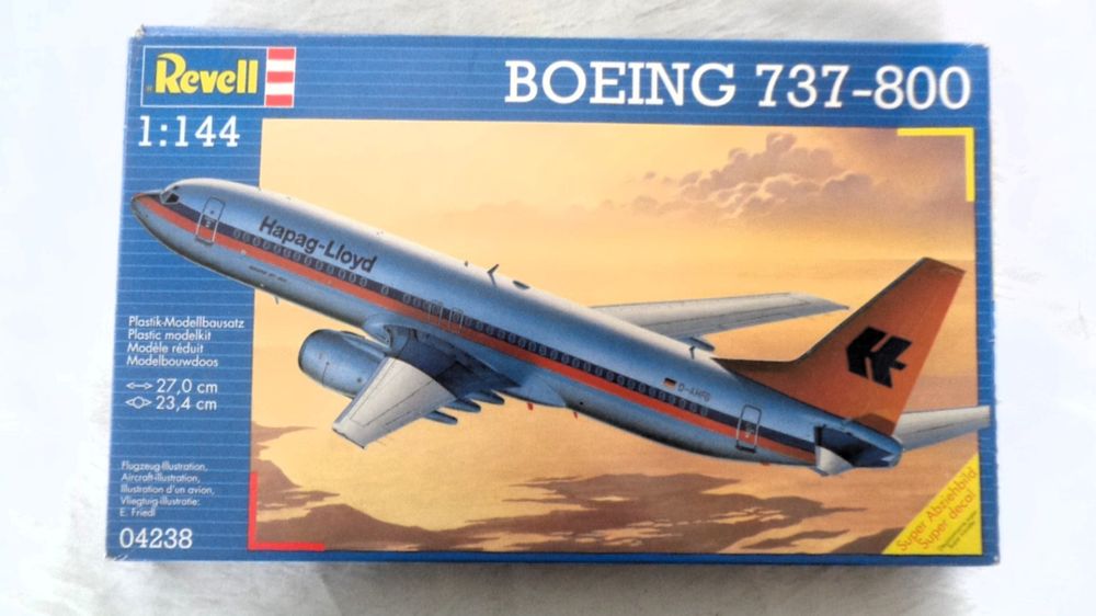 Revell Flugzeug Modellbausatz 1:144 / Boeing 737-800 (Neu (gemäss ...