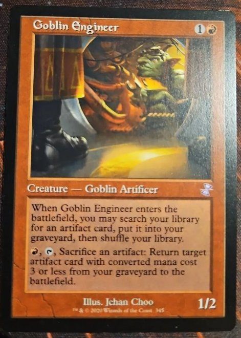 Goblin Engineer - Special Old Frame Art - MtG - EN (Gebraucht) in ...