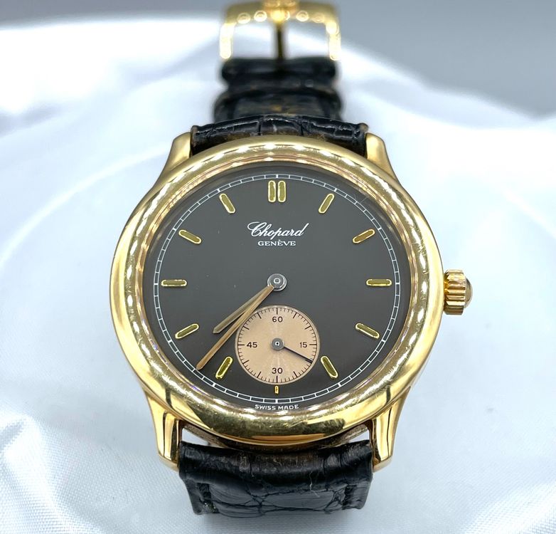 Chopard Classique 1168 18K Gelbgold black Dial | Kaufen auf Ricardo