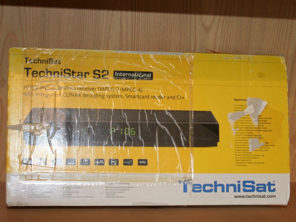 Technisat TechniStar S2 HD Receiver - OVP (Neu und originalverpackt) in ...