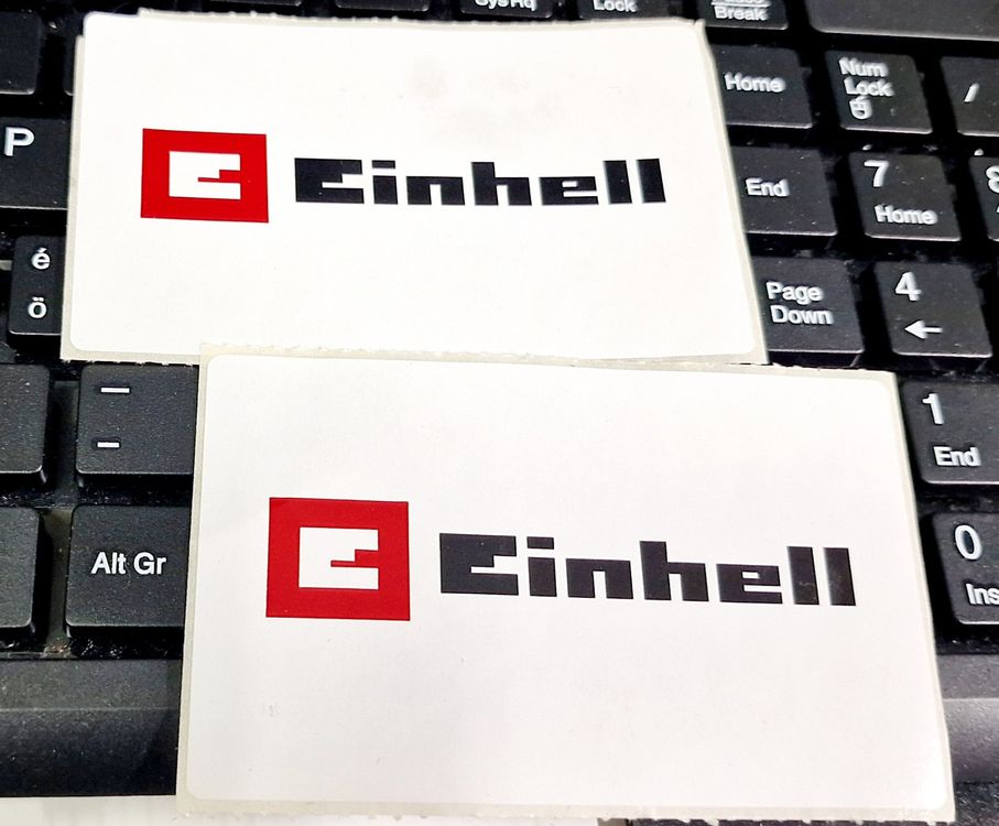 2x Einhell Sticker (Gebraucht) in Reinach BL für CHF 0.5 – mit ...