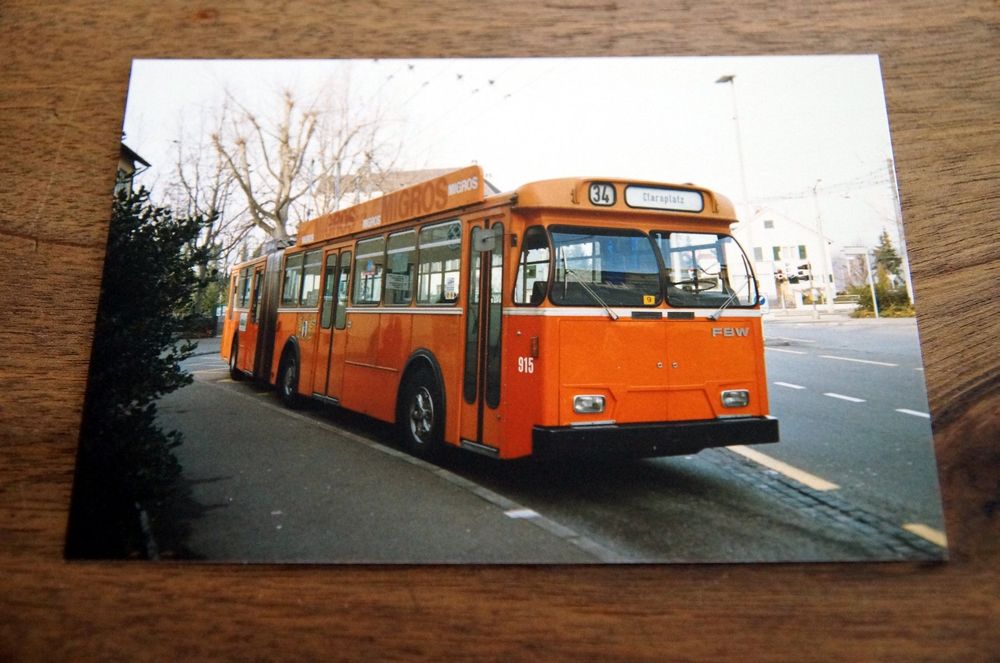 BVB Basel FBW Linien-Gelenkbus (Foto) (Gebraucht) in Schönenwerd für ...