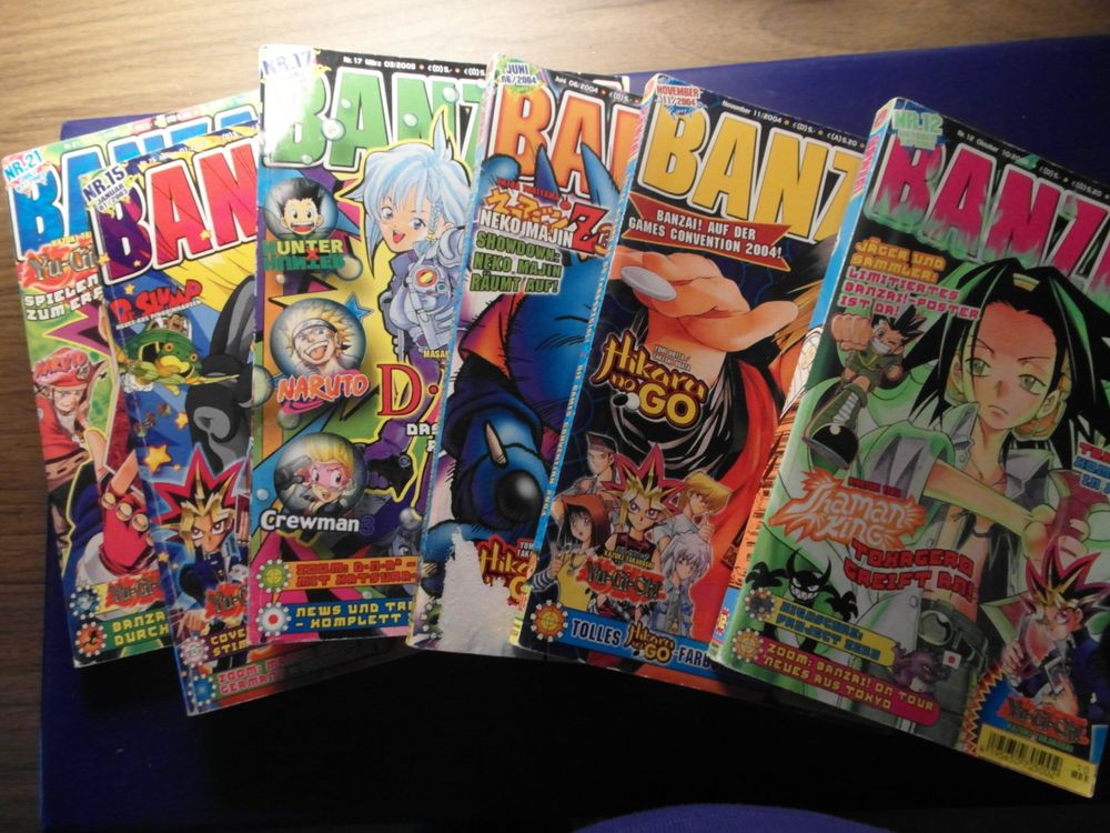 Banzai! Manga-Magazin (Gebraucht) in Rüdlingen für CHF 1 – mit ...
