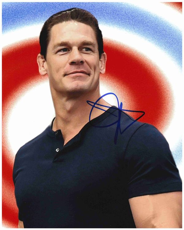 JOHN CENA - handsigniertes Grossfoto (20x25cm) mit COA (Gebraucht) in ...