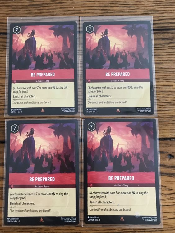 Disney Lorcana be prepared, seid bereit the first chapter (Neu (gemäss ...