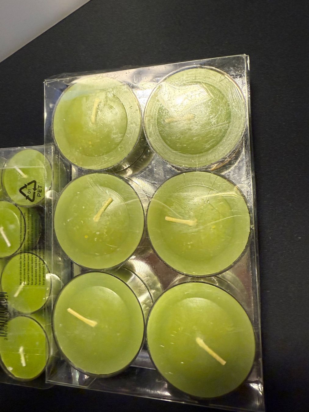 25 Teelichter Grün, 3 Packungen, Neu, Stimmungsvoll! (Neu und ...