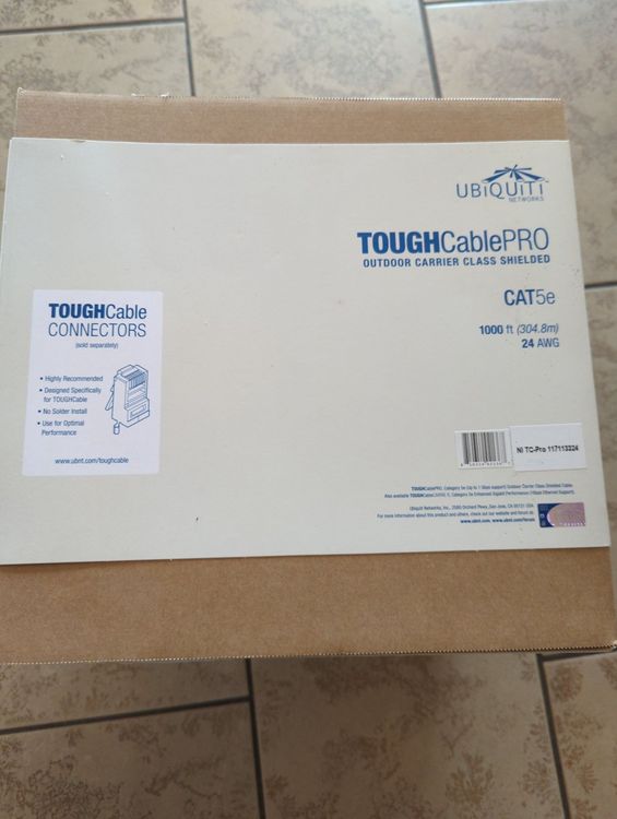 Ubiquity Tough Cable Pro Netzwerkkabel | Kaufen auf Ricardo