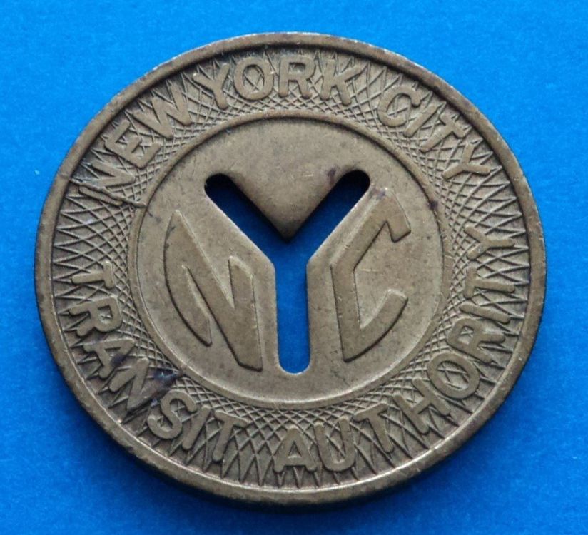 New York City Transit Token, 1970-80. | Kaufen auf Ricardo