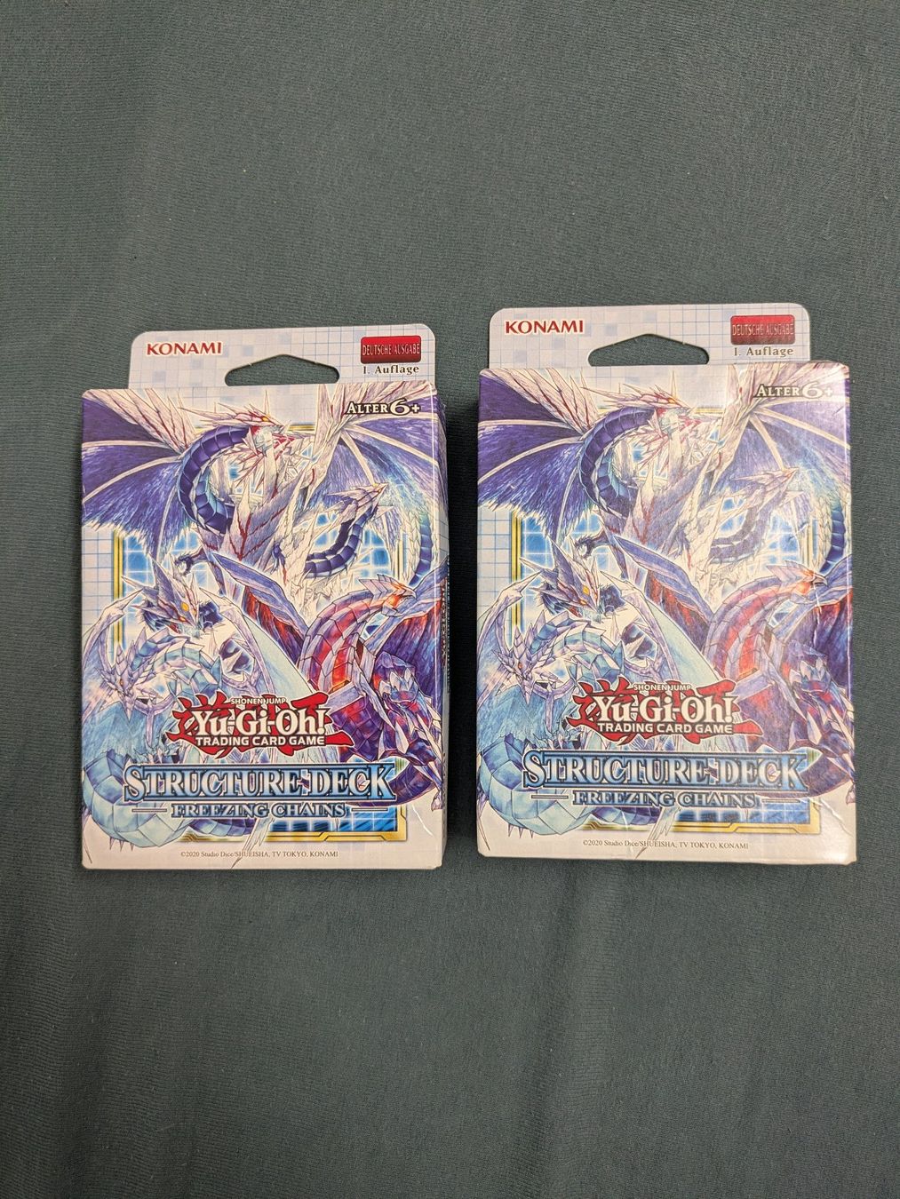 2x Yu-Gi-Oh Structure Deck: Freezing Chains Deutsch (Neu und ...