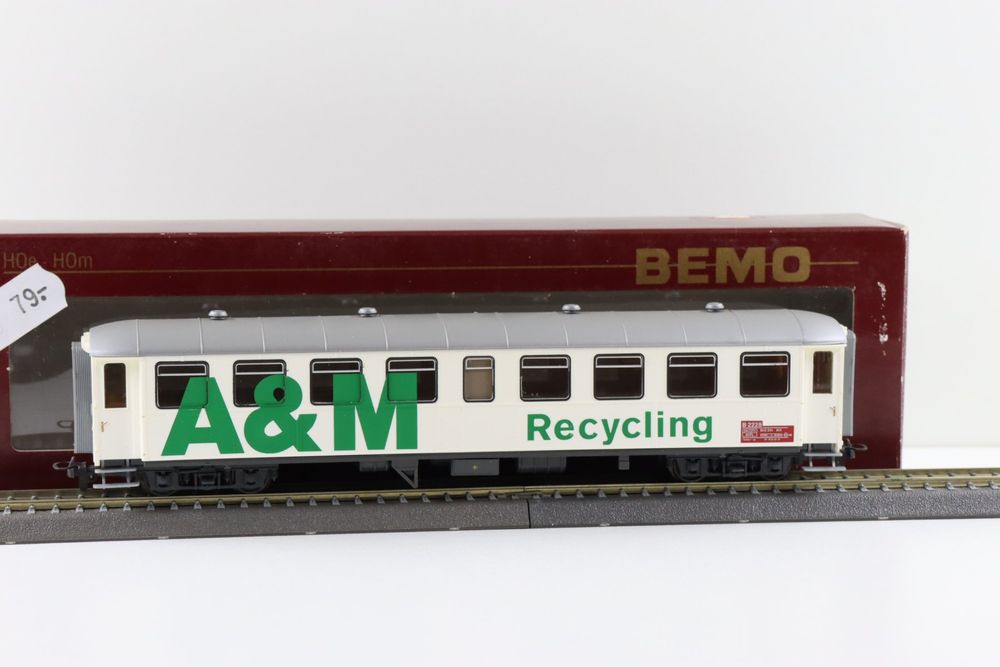 Bemo 3260 148 RhB B2228 weiss A&M Recycling H0m (Gebraucht) in Ried ...