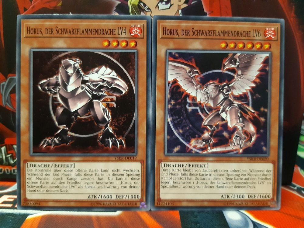 Horus, der Schwarzflammendrache LV4+LV6 | Kaufen auf Ricardo