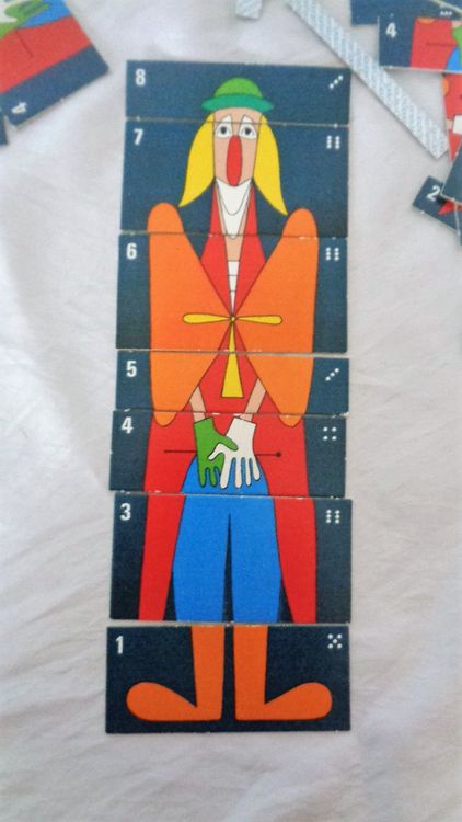 Clown - Spiel / Viele lustige Clown-Figuren / Komplett | Kaufen auf Ricardo
