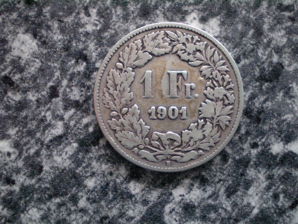 1 Fr.1901 !!! Rar !!! ab 1.- !!! (Gebraucht) in Dierikon für CHF 4 – mit Lieferung auf Ricardo ...