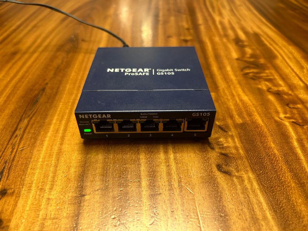 NETGEAR ProSafe GS105 Gigabit Switch 5-Port | Kaufen auf Ricardo