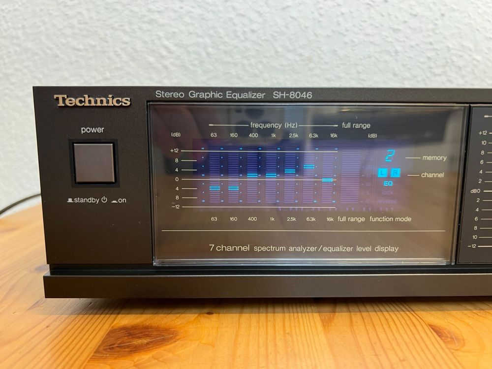 Technics SH-8046 Equalizer mit Spectrum Analyzer! (Gebraucht) in ...