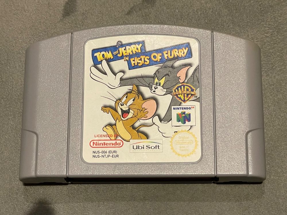 Tom and Jerry Fists of Furry N64 Nintendo (Gebraucht) in Dietlikon für ...