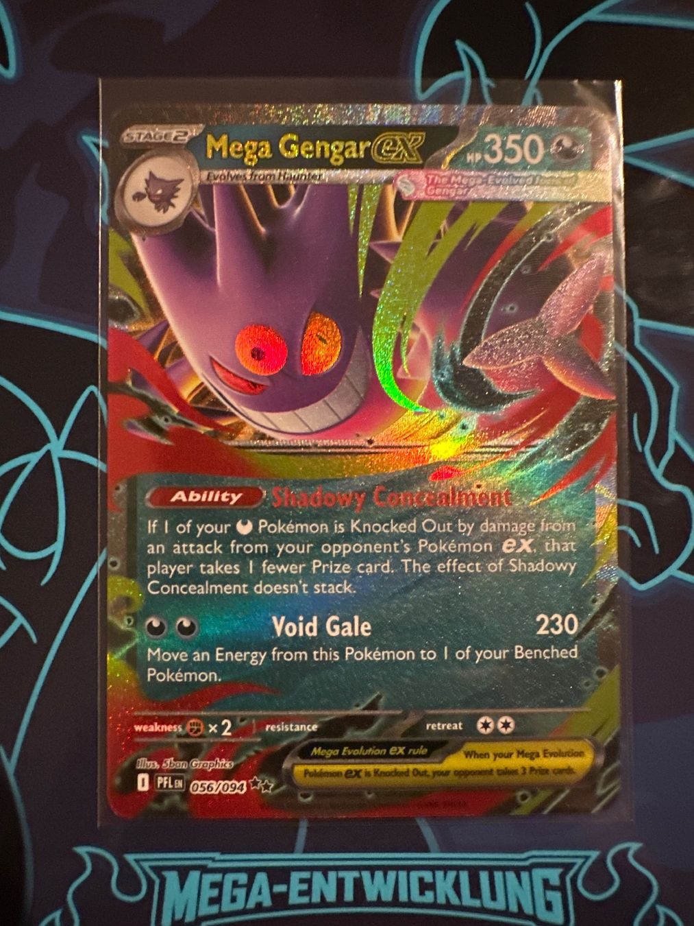 Phantasmal Flames 🇬🇧Mega Gengar ex (Neu (gemäss Beschreibung)) in ...
