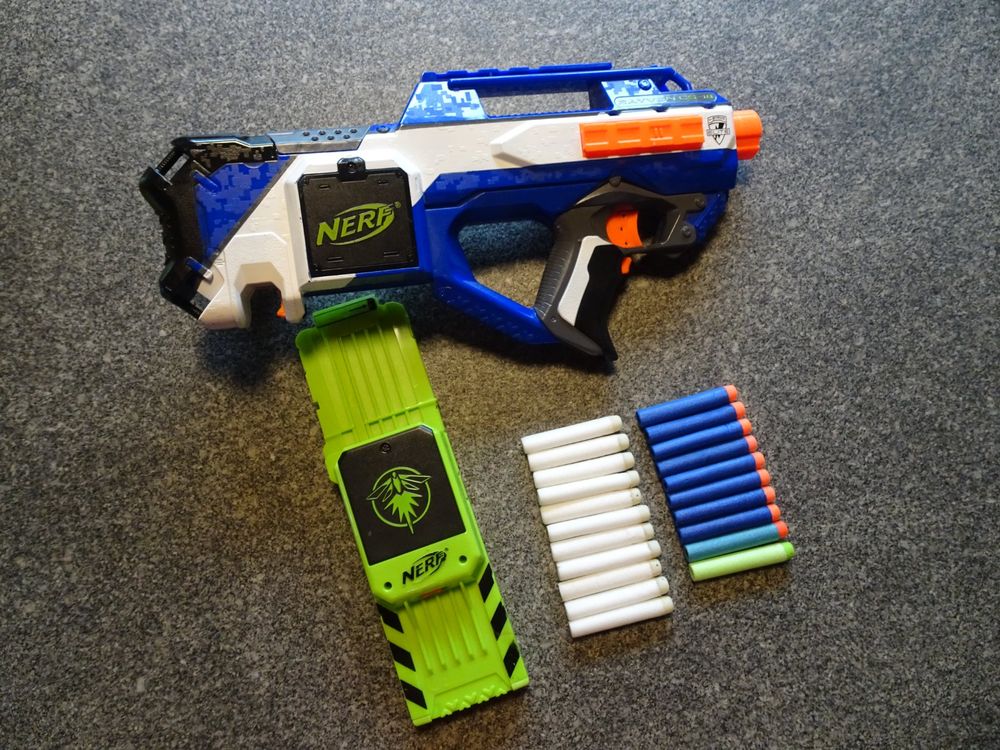 NERF N-Strike Elite Rayven CS-18 Halbautomatisch | Kaufen auf Ricardo