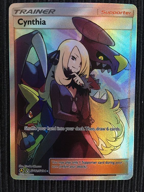 Pokemon Cynthia Shiny Hidden Fates Mint (Neu (gemäss Beschreibung)) in ...