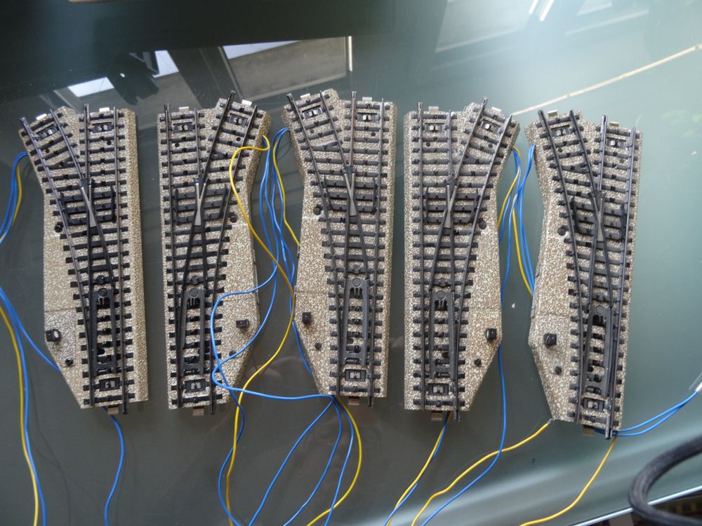 5x Märklin H0 Elektromagnetische Weichen 5204 | Kaufen auf Ricardo