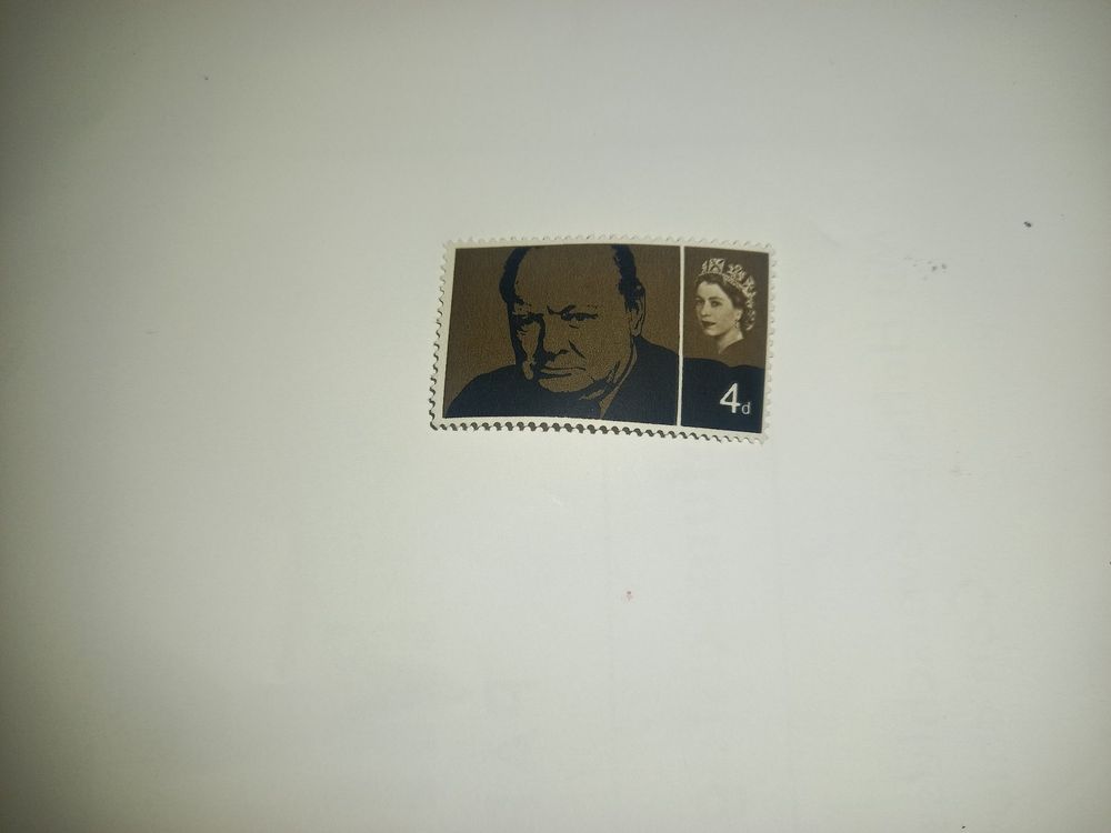 Timbre Churchill et la Reine 4d (Gebraucht) in Lausanne für CHF 5 – mit ...