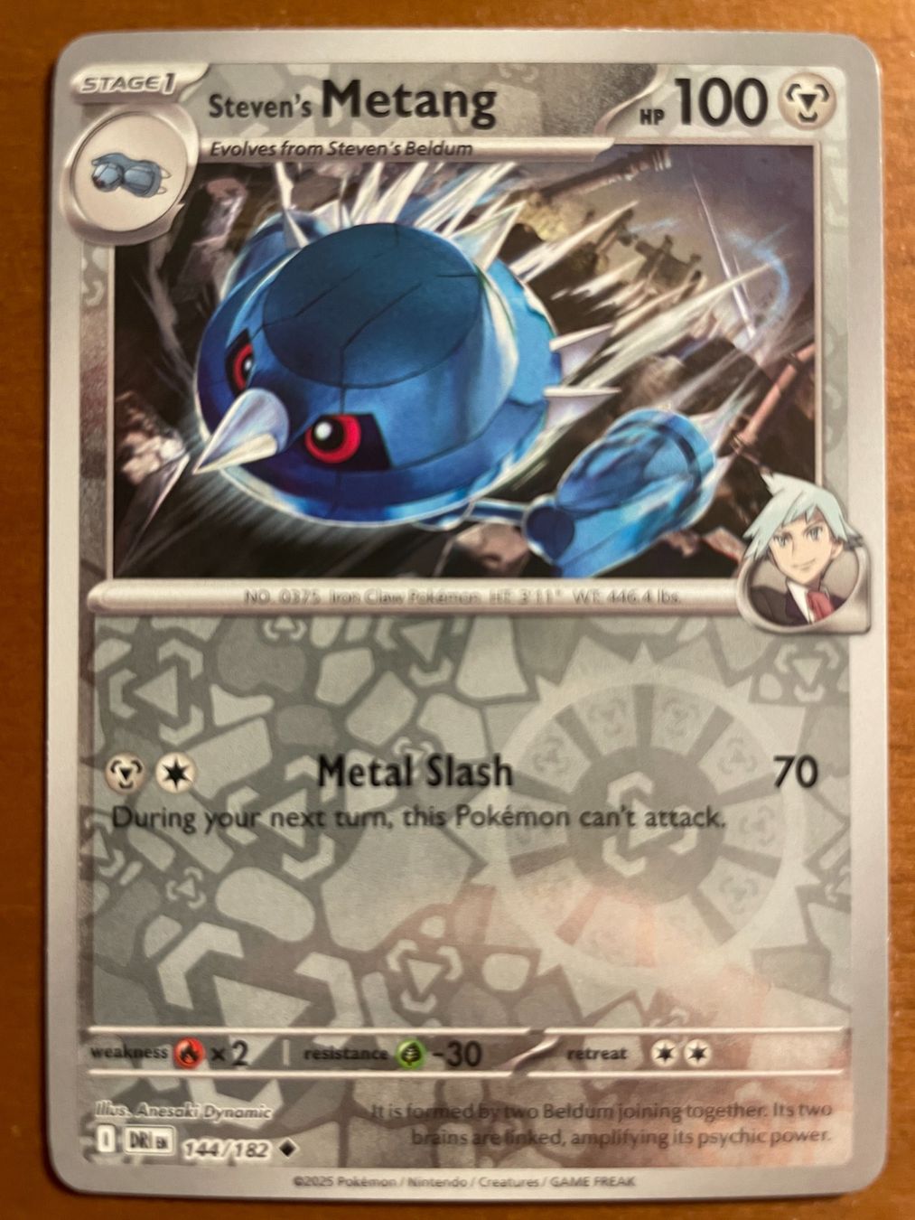 Pokemon Steven's Metang Reverse (Versand gratis) (Neu (gemäss ...