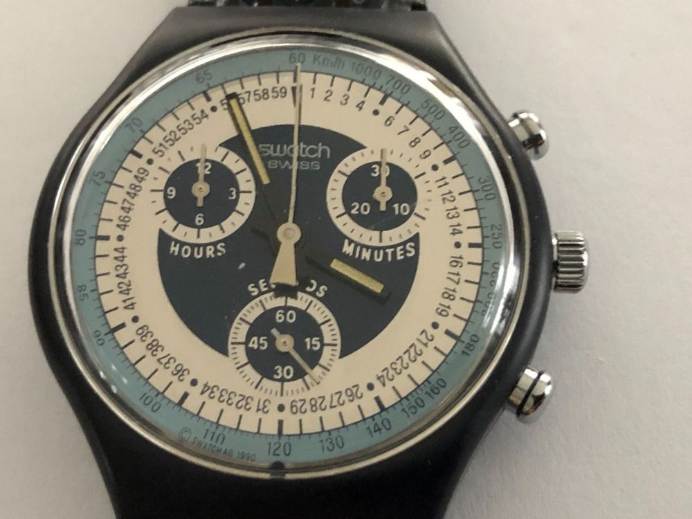 seltene SWATCH Armbanduhr CHRONOGRAPH Twenty Two ungebraucht | Kaufen auf Ricardo