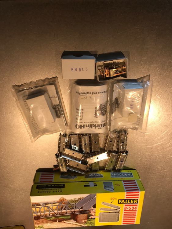 Märklin Trommelsch. NEU, SteckverbindungM Fallerbrückenteile (Neu und ...