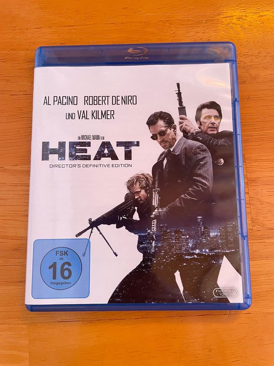 HEAT - Blu Ray Director's defintive Edition 4K Transfer 2017 | Kaufen ...