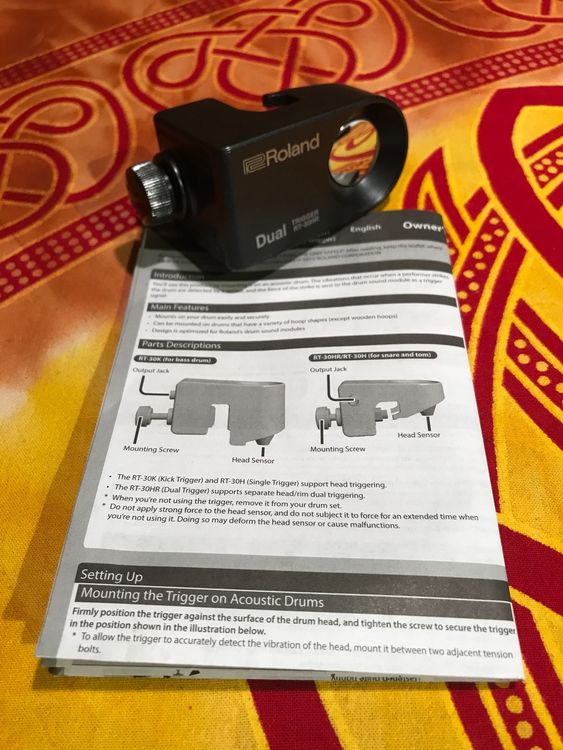 Roland RT-30HR Dual Snare Trigger (Gebraucht) in Morschach für CHF 34 ...