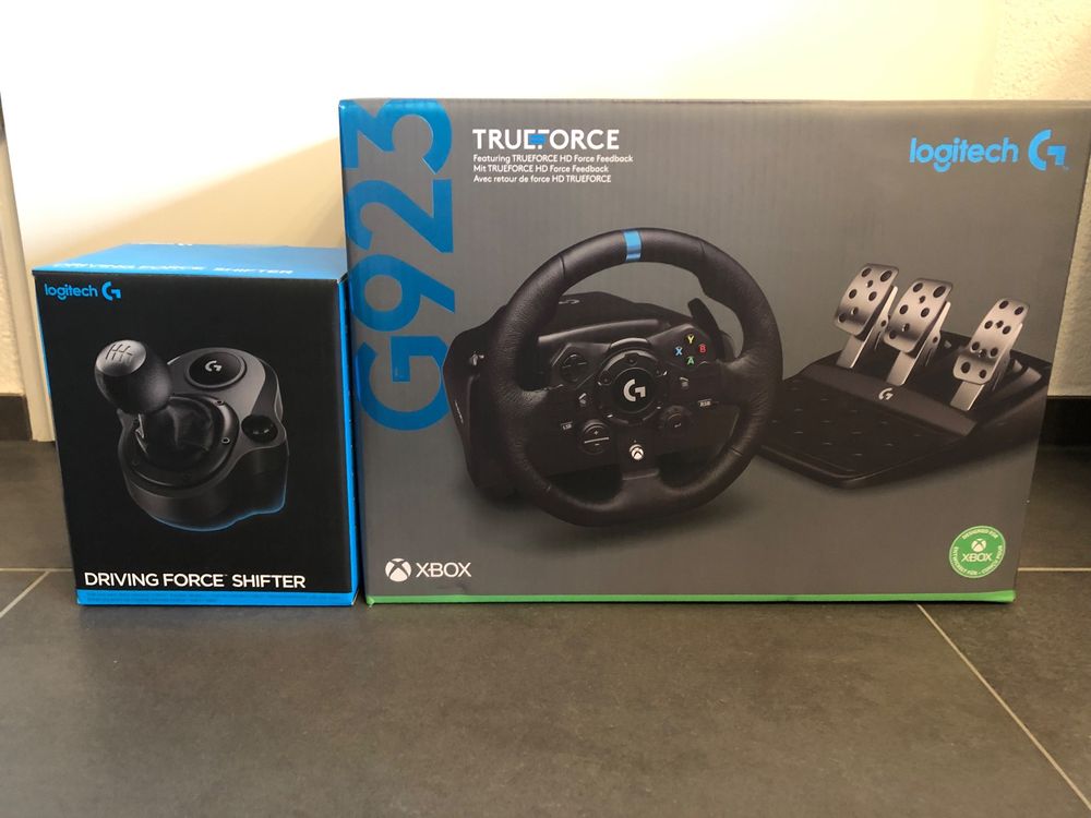 Logitech g923 mit Shifter | Kaufen auf Ricardo