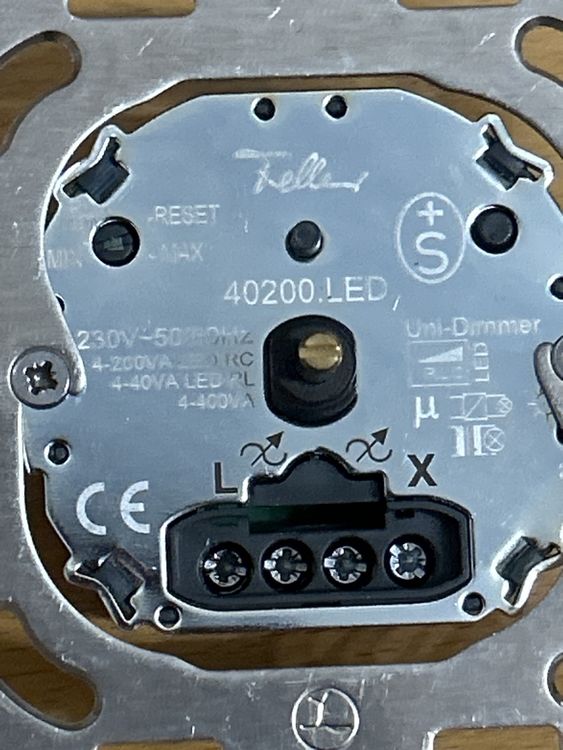 Feller Dimmer 40.200 LED (Gebraucht) in zürich für CHF 79 – mit ...