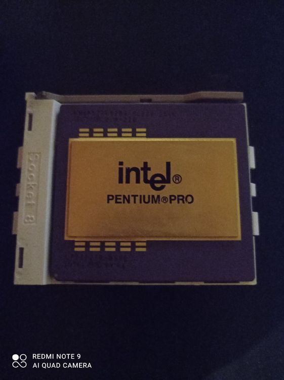 Intel Pentium Pro Chip 200MHz CPU 66MHz 387 Pin Socket 8 (Gebraucht) in ...