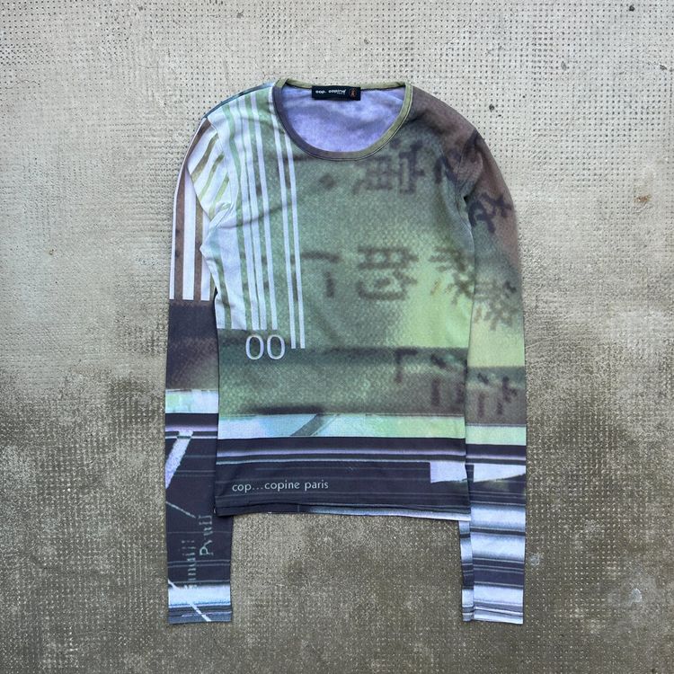 Vintage 2000s Y2K Cop Copine mesh top made in France | Kaufen auf Ricardo