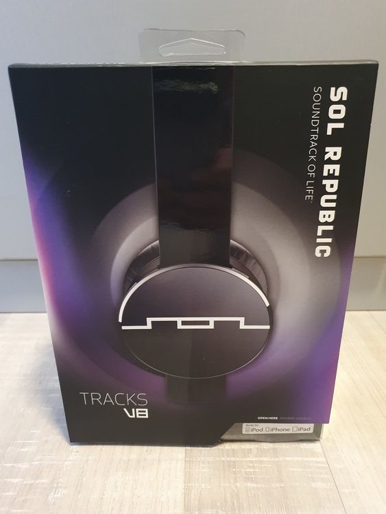 SOL REPUBLIC TRACKS V8 On-Ear Kopfhörer (Neu und originalverpackt) in ...