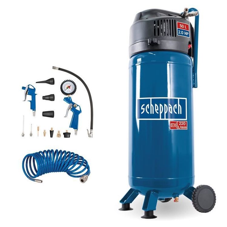Scheppach Druckluft Kompressor 50L HC51V | Kaufen auf Ricardo