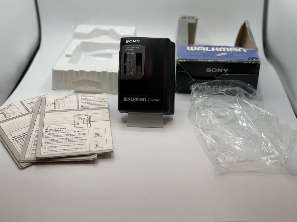 Sony WM-GX35 Walkman+Radio cassette Baladeur - With Problem (Defekt) in ...