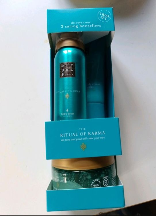 Rituals The Ritual of Karma Set Neu & OVP Duschschaum Scrub (Neu und originalverpackt) in ...