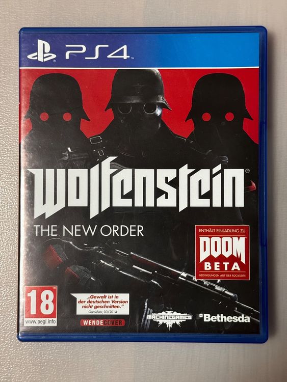 Wolfenstein The New Order für Ps4/Ps5 | Kaufen auf Ricardo